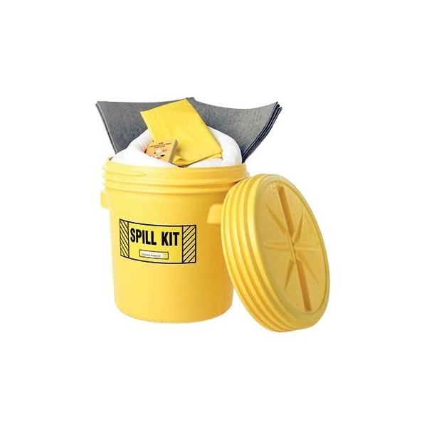 Absorbents Midwest Oil Only Spill Kit in 20 Gallon Lab Pack Drum Refill ...