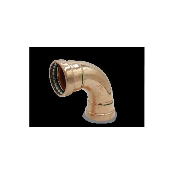 Smith Cooper Copper 90-Degree Street Elbow, 2 in. Press x 2 in. Male ...