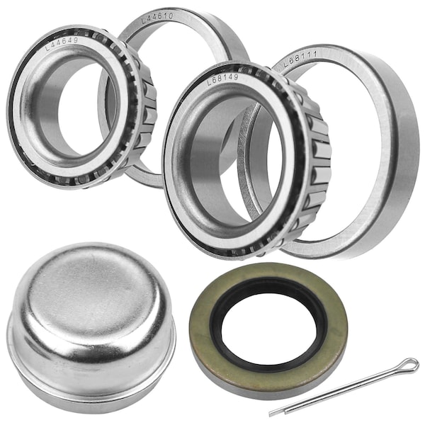 Motorbymotor Trailer Bearing Repair Kit L44649 L68149 with 1.719 ...