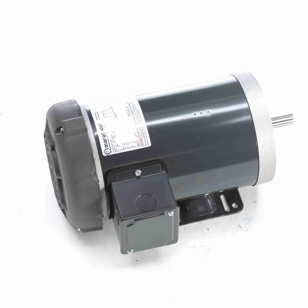 Marathon Motor 1 Hp General Purpose Motor, 3 Phase, 1800 Rpm, 575 V ...