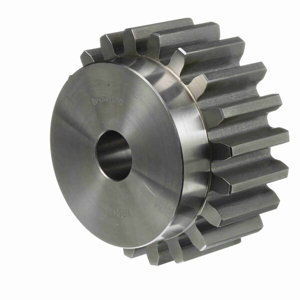 Browning Steel Minimum Plain Bore Spur Gear - 14.5 Pa 4 Dp, NSS420 ...
