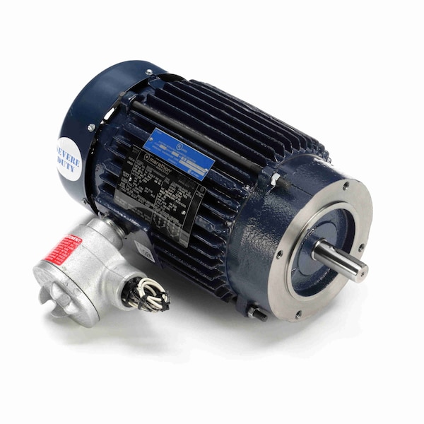 Marathon Explosion Proof Motor, 1 HP, 3 phase, 1800 RPM, 230/460 V ...