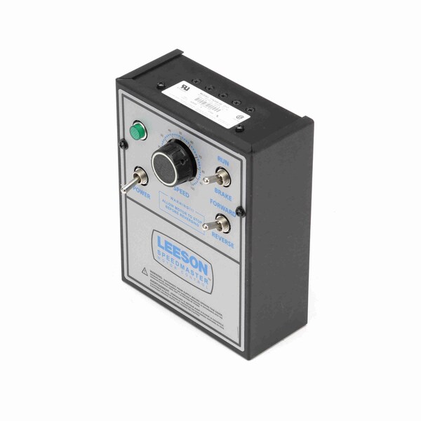 Leeson Motor, DC SCR CONTROL.NEMA 1.REVERSING.1.1/8-1HP/1/4-2HP.115 ...