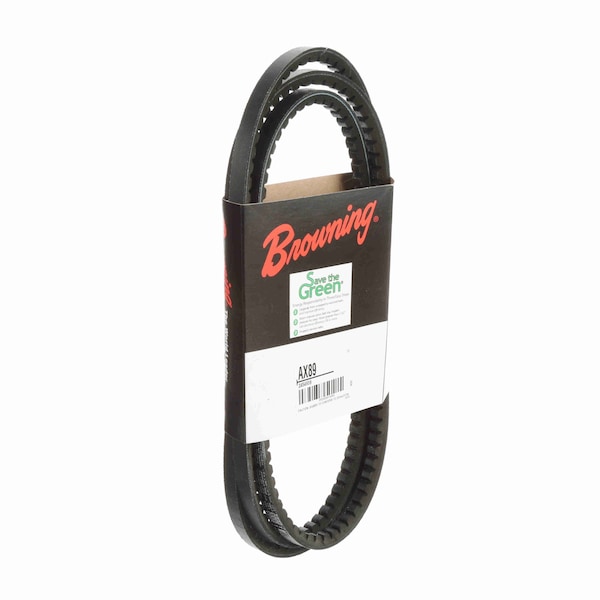 Browning EPDM Notched Belt 98% Efficient AX89 | Zoro