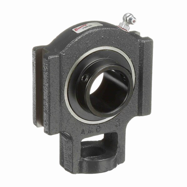 Browning Mounted Cast Iron Wide Slot Take Up Ball Bearing, 52100 ...
