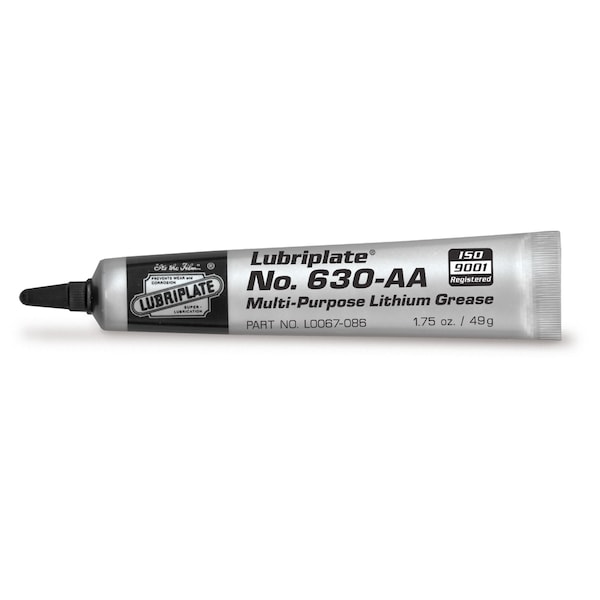 Lubriplate No. 630-Aa, 36 1.75 Oz Tubes, White Lithium Nlgi No. 1 ...