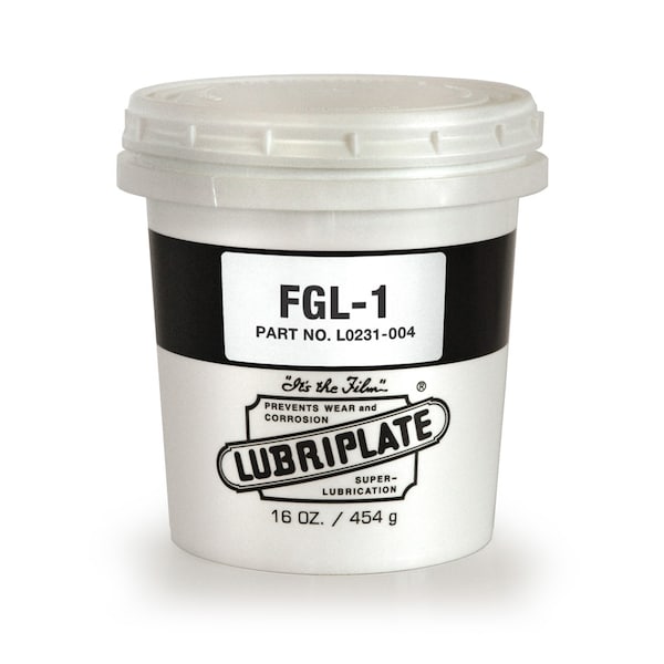 Lubriplate Fgl-1, 12 Oz Tubs, H-1/Food Grade White Grease For Medium To ...
