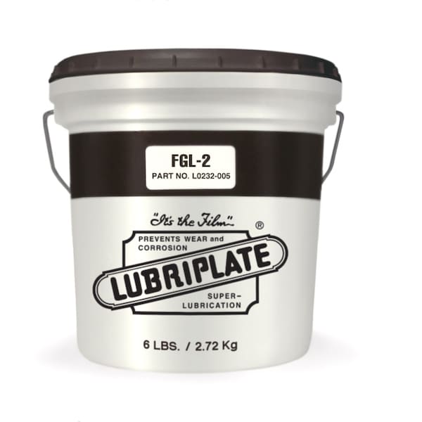 Lubriplate Fgl-2, 4/6 Lb Tubs, H-1/Food Grade Tacky White Grease For ...
