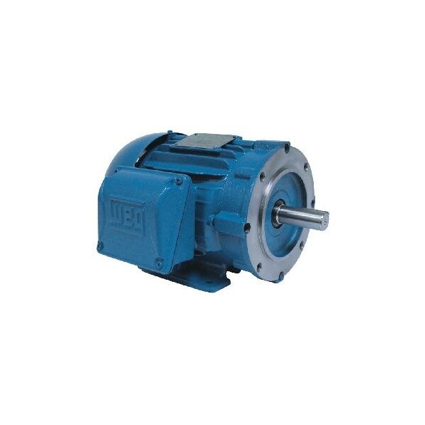 Weg Motor 3 Hp, 1200 Rpm, Tefc, 213/5Tc Frame, 230/460 Volts ...