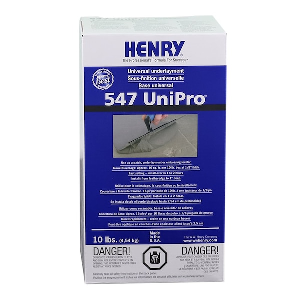 Henry Henry 547 UniPro Universal Underlayment, Patch & Skimcoat 10 lb ...