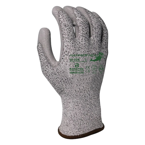 Armor Guys Cut Resistant Gloves, Cut Level A4 , Polyurethane Palm , L ...