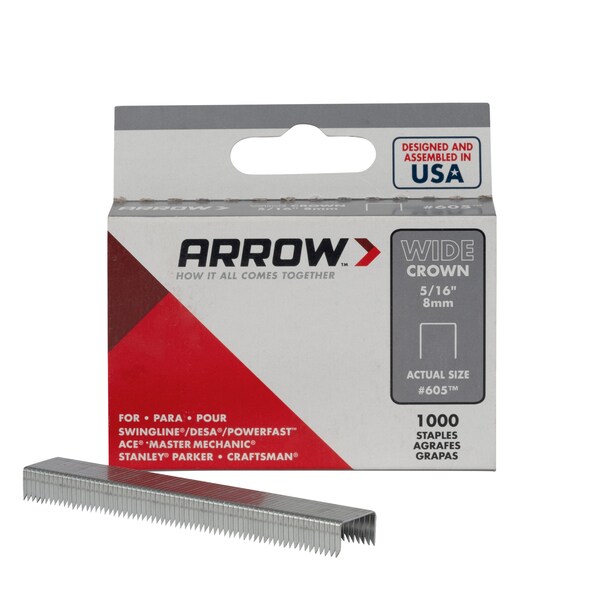 ARROW FASTENER 5/16" x 1/2" Heavy Duty Staples: (60530)
