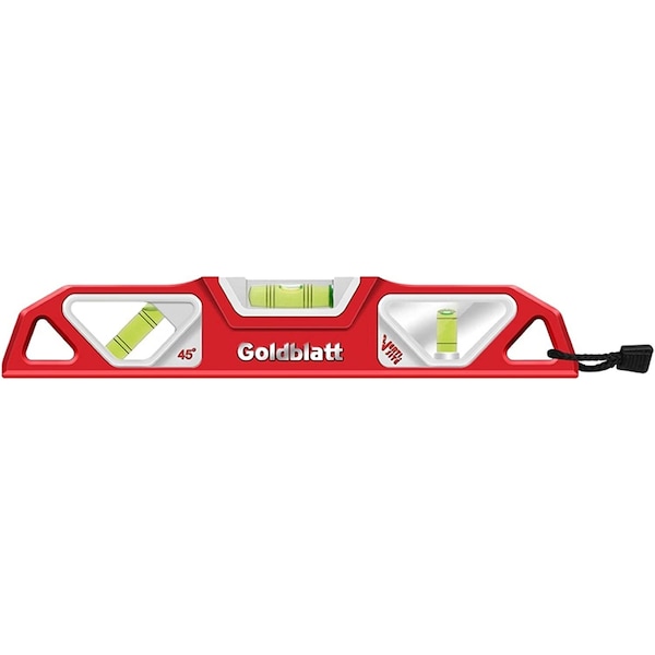 Goldblatt Aluminum Die-Cast Magnetic Torpedo Level, 10 in. G09005 | Zoro