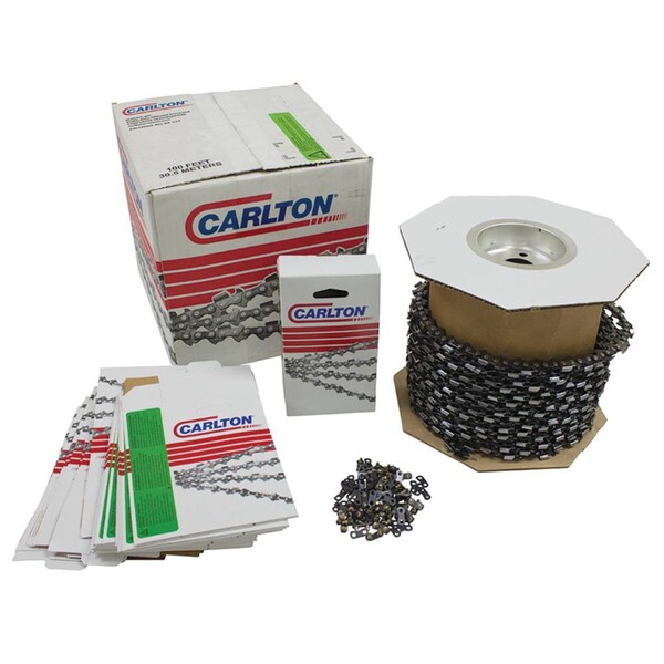 Stens Carlton Chain Reel 100' Chainsaw Chain .325" Pitch .063" Gauge ...