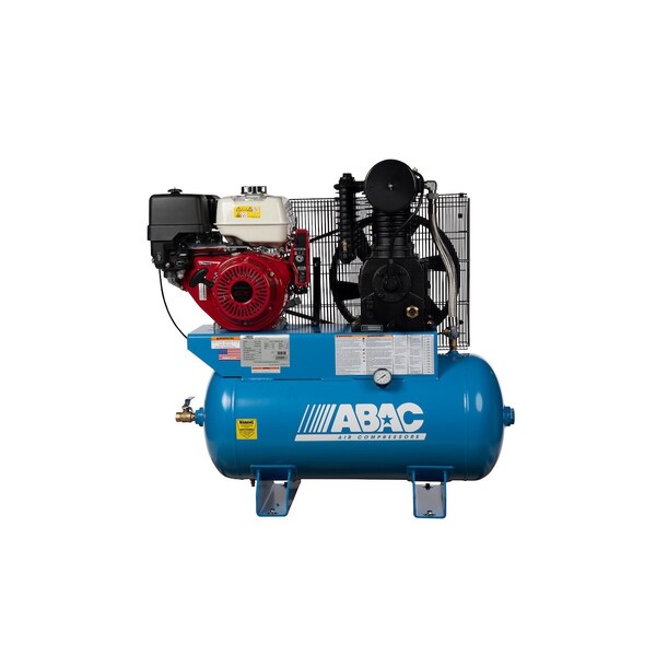 Abac 13 HP Honda Two Stage Gasoline Driven 30 Gallon Service Truck Air ...