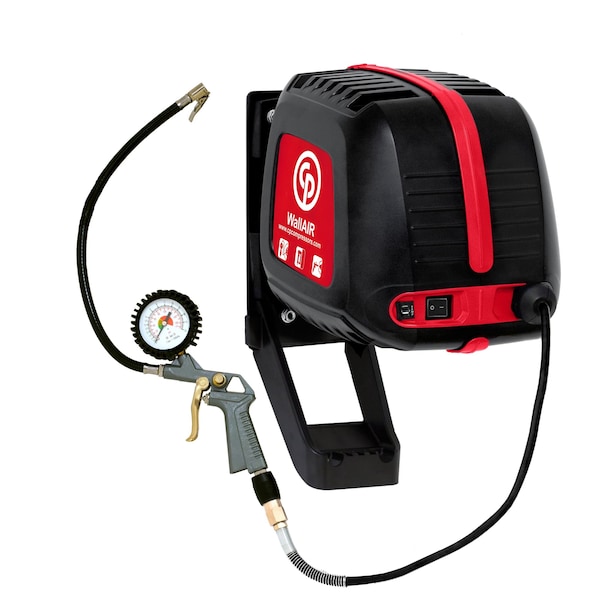 CHICAGO PNEUMATIC WallAIR 1.5 HP, 115V, 12" Height, 14" Width