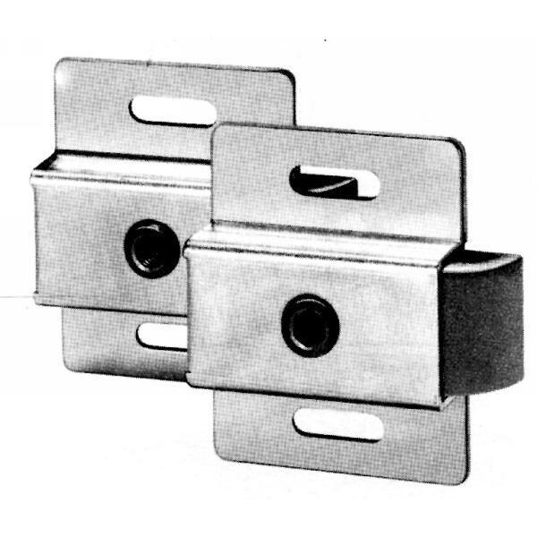 Eberhard Manufacturing Co Compartment Latch Hex Insert EMC 2100-H ZN | Zoro