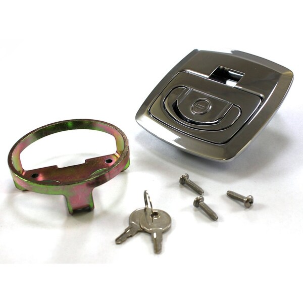 Eberhard Manufacturing Co Compression Latch, Locking Keyed 102, Chr EMC ...