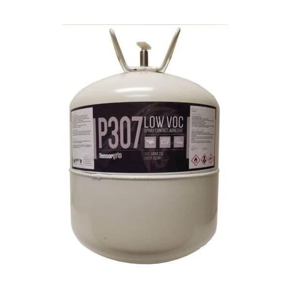 Tensorgrip Low VOC Contact Adhesive 22L Canister Red Color P307R-22 | Zoro