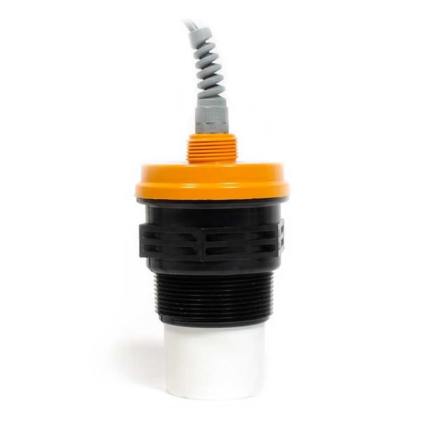 Apg Ultrasonic Level Sensor 1 - 25 ft range, 2 in MNPT, 4-20 mA with 2 ...
