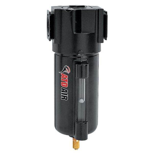 Atd Tools ATD 1/2-inch NPT 6 oz. 40 Micron 100 SCFM Metal Filter 7828 ...