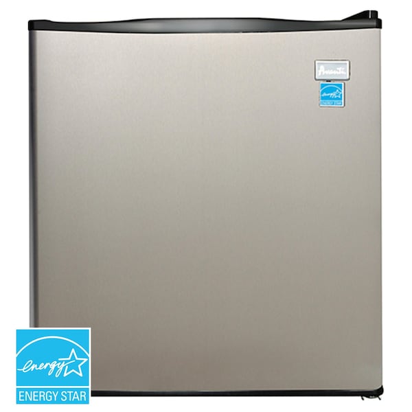 Avanti Avanti 1.7cu. ft.Compact Refrigerator, Stainless Steel with ...