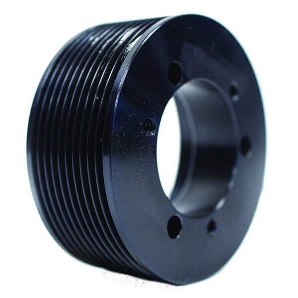 B&B Manufacturing Bushing 10 Groove Poly-V Pulley 6 inch OD 10J600SH | Zoro