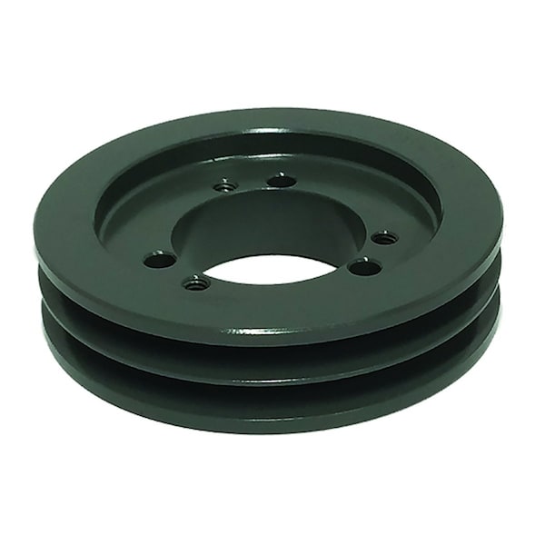 B&B Manufacturing Bushing 2 Groove V-Belt Pulley 19 inch OD 23V1900SK ...