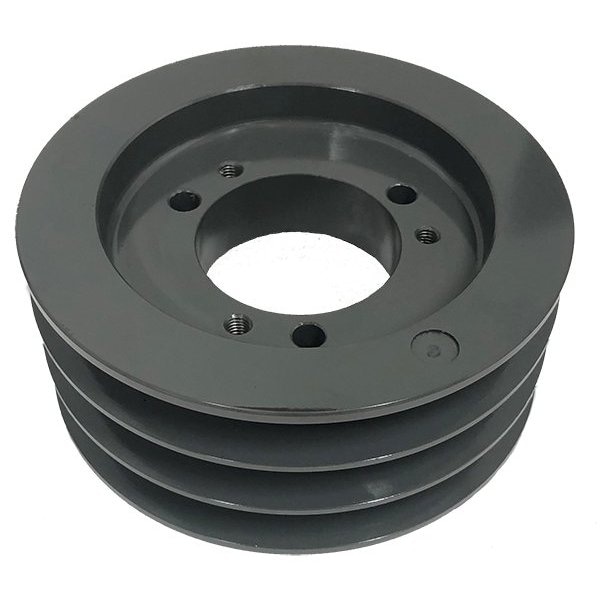 B&B Manufacturing Bushing 3 Groove V-Belt Pulley 12.4 inch OD 3C120E | Zoro