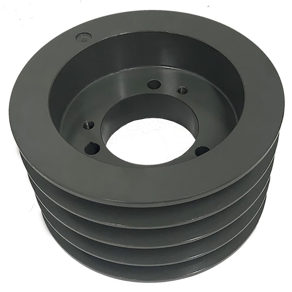 B B Manufacturing Bushing 4 Groove V-Belt Pulley 6 inch OD 4C56SD | Zoro