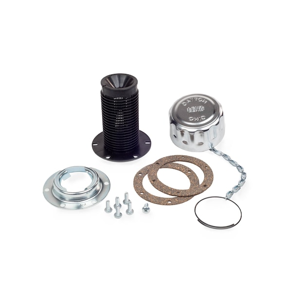 Lenz Filler Breather Bolt-Ons Mini Cap: 4' ' Length, 71 Gpm, 10 Cfm ...