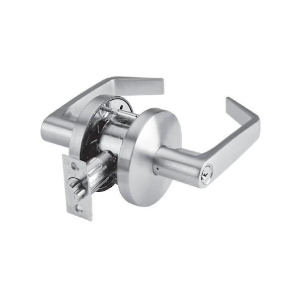 Dorma Grade 2 Cylindrical Lock, 50-Entry/Office, LR-Lever, C-Rose ...