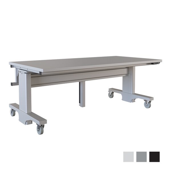 Bostontec Electric Height Adjust Workbench, 36"d X 72"w, 500 lb cap ...