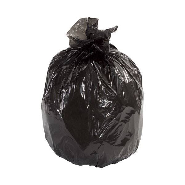 Partners Brand 15 gal Trash Bags, 32 in x 24 in, Black, 250 PK CL5002 ...