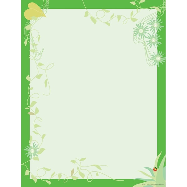 Barker Creek Go Green Computer Paper, 50 sheets/Package 724 | Zoro