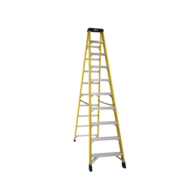 Bauer Ladder 10 ft Fiberglass Stepladder 30810 | Zoro