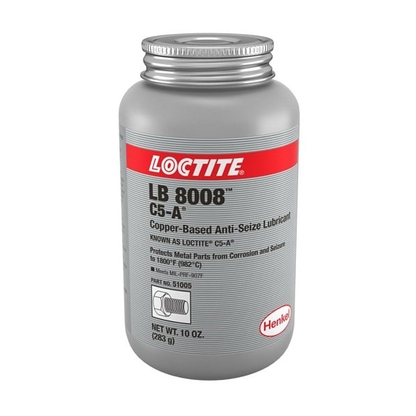 Henkel Anti-Seize Compound, Copper Grade, Can, Paste LB 8008 C5-A 10OZ ...