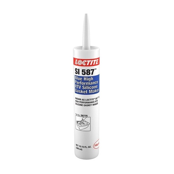 Henkel Gasketing, RTV Silicone, Multipurpose, Blue, 300 Ml SI 587 300ML ...
