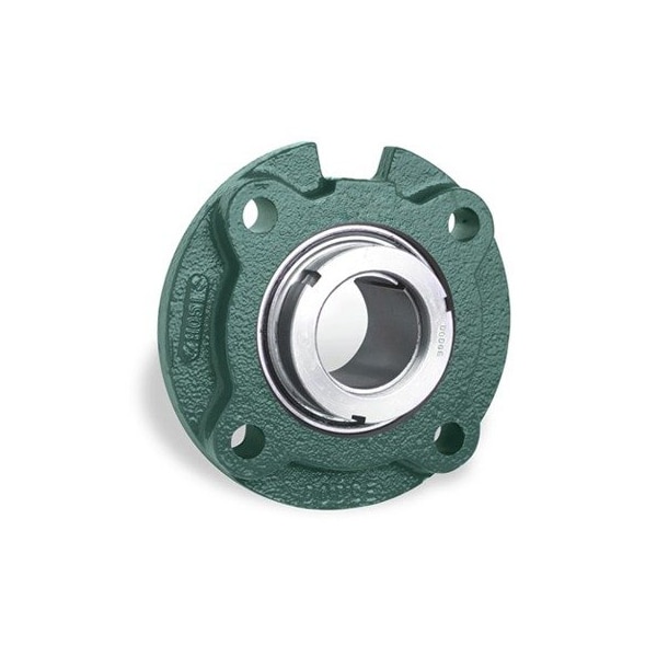 Dodge Industrial Setscrew Ball Bearing, SCM Medium Duty Piloted Flange ...