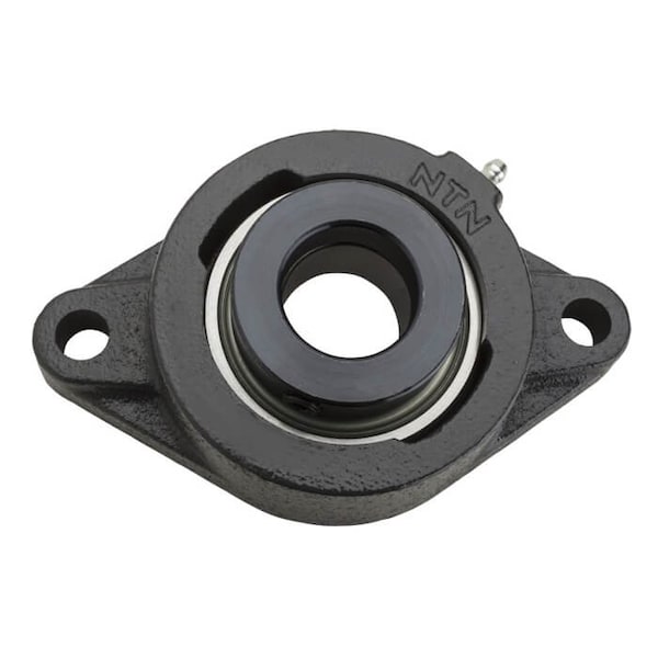 Ntn Mounted Unit Cast Iron, Wide Inner Ring, Set Screw Type, 2-Bolt ...