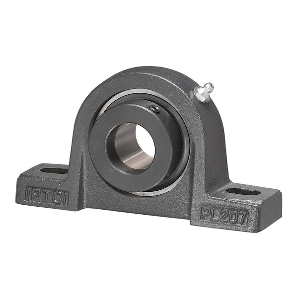 Iptci Pillow Block Ball Bearing Mounted Unit, 45 mm Bore, Eccentric ...