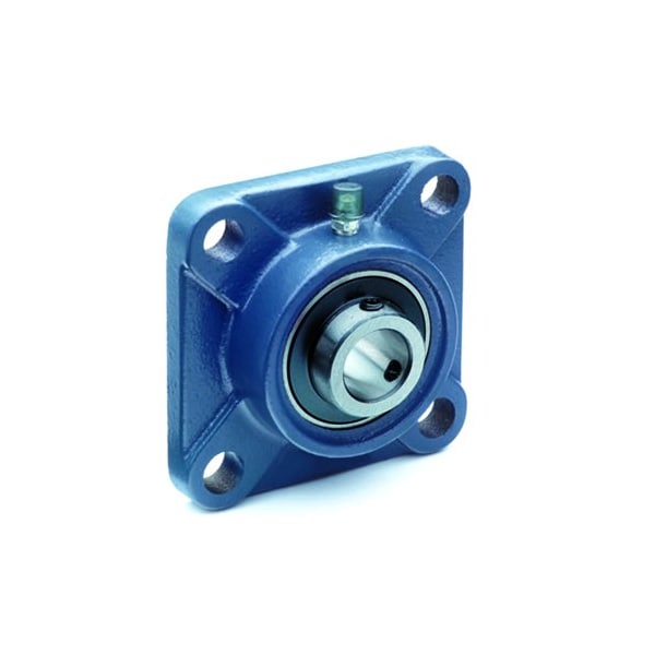Tritan Flange Mount Bearing, 1.938 in Dia, Cast Iron, Set Screw Locking ...