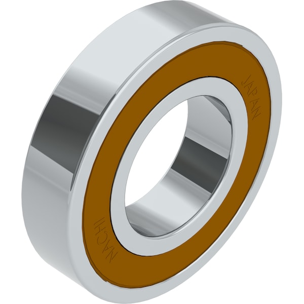 Nachi Deep Groove Radial Ball Bearing, 6209 Industry Number, Double ...
