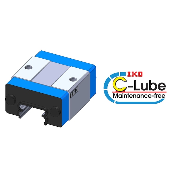 Iko Linear Way, Ball Type Slide Unit, Maintenance Free MHDC8C1SLHS2 | Zoro