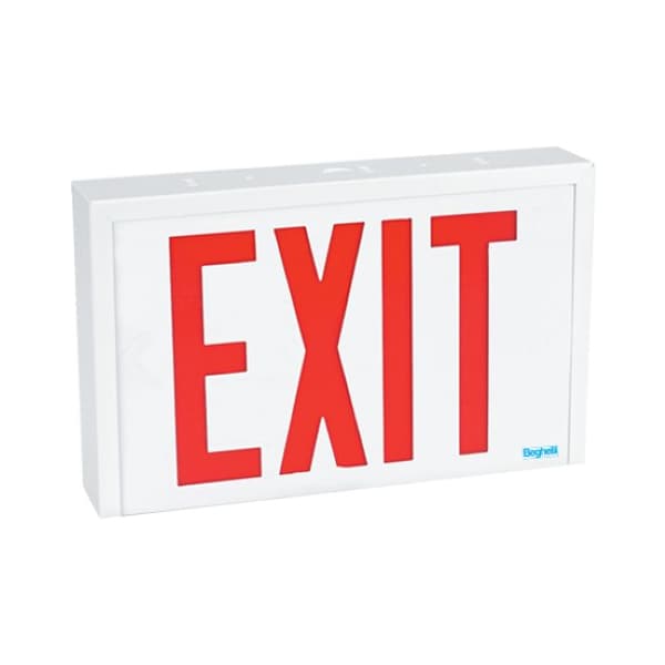 Beghelli Combo Emergency Light and Exit Sign, STXC612LGU-2LR5.4W ...
