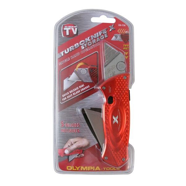 Olympia Tools Turboknife X With Storage 33-114 | Zoro