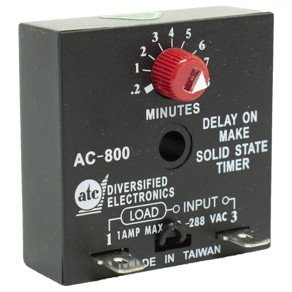 Diversified Delay-On-Make Timer AC-800 | Zoro