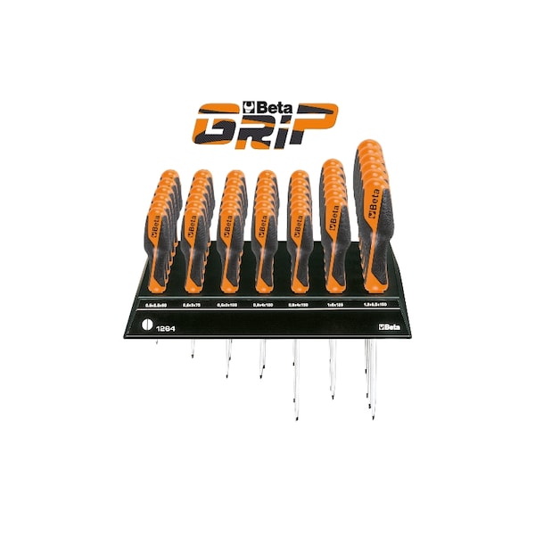 Beta Screwdriver Set, 50 pcs. 12630570 | Zoro