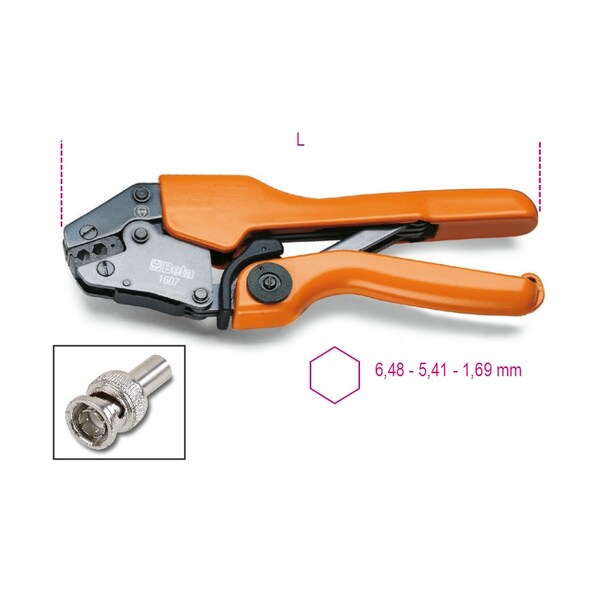 Beta Heavy Duty Crimping Plier 16070001 | Zoro