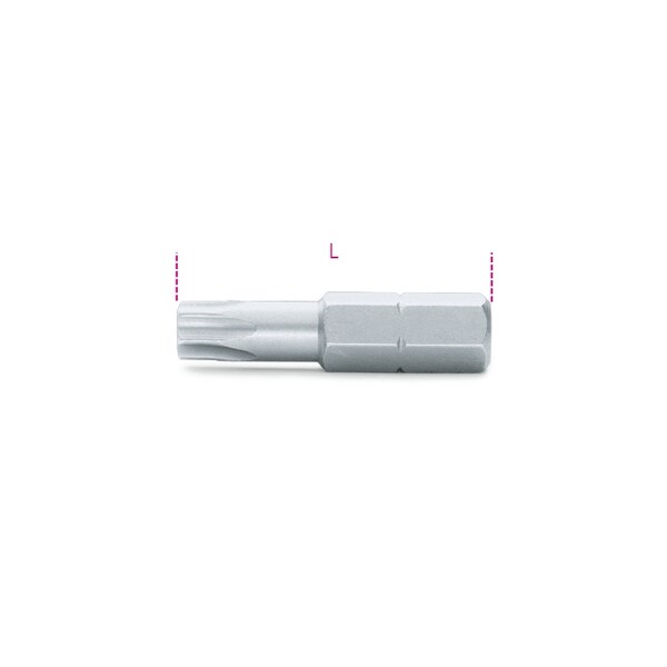 Beta Torx Head Screwdriver Bit, T40 8660420 | Zoro